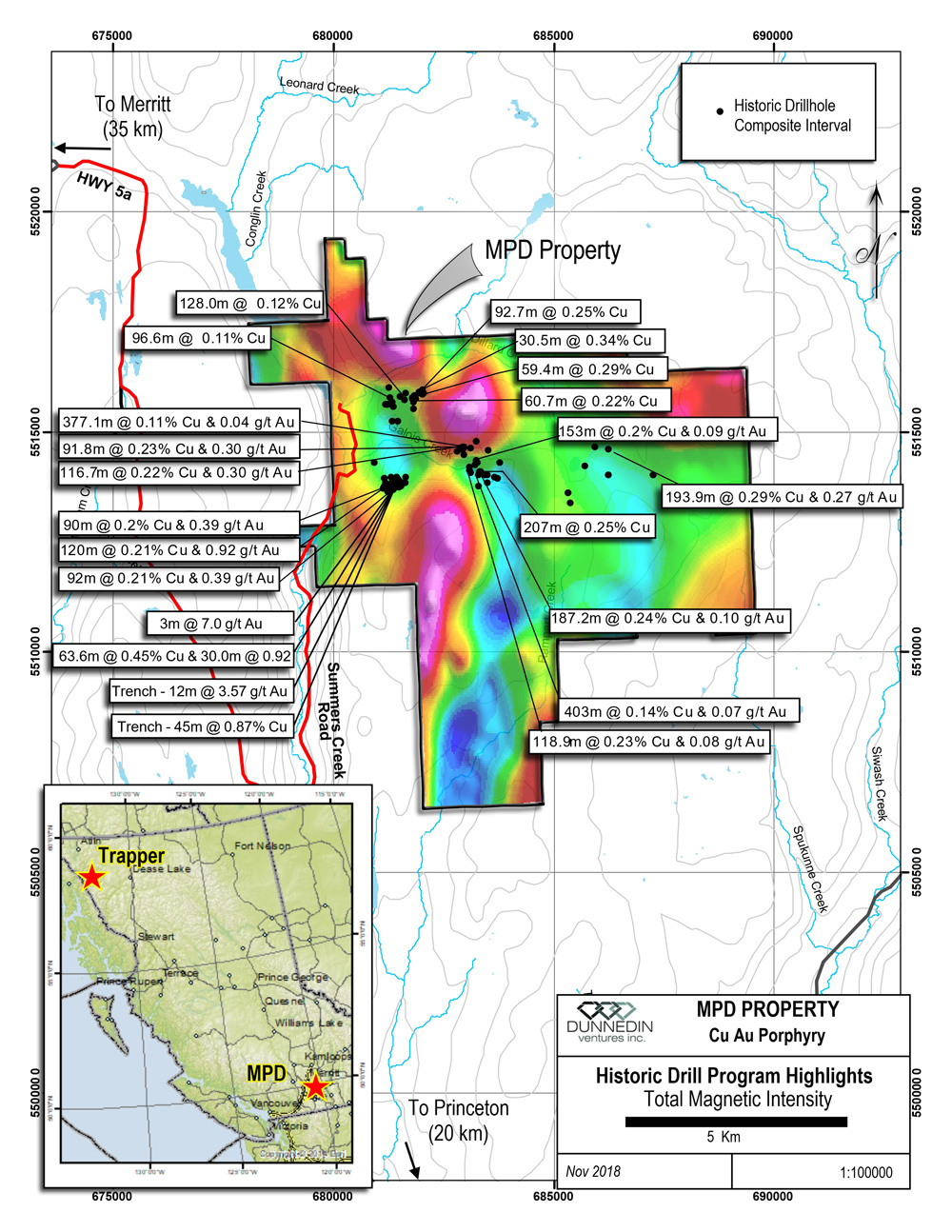 Dunnedin Acquires 100% Interest in MPD Copper-Gold Porphyry Project in ...